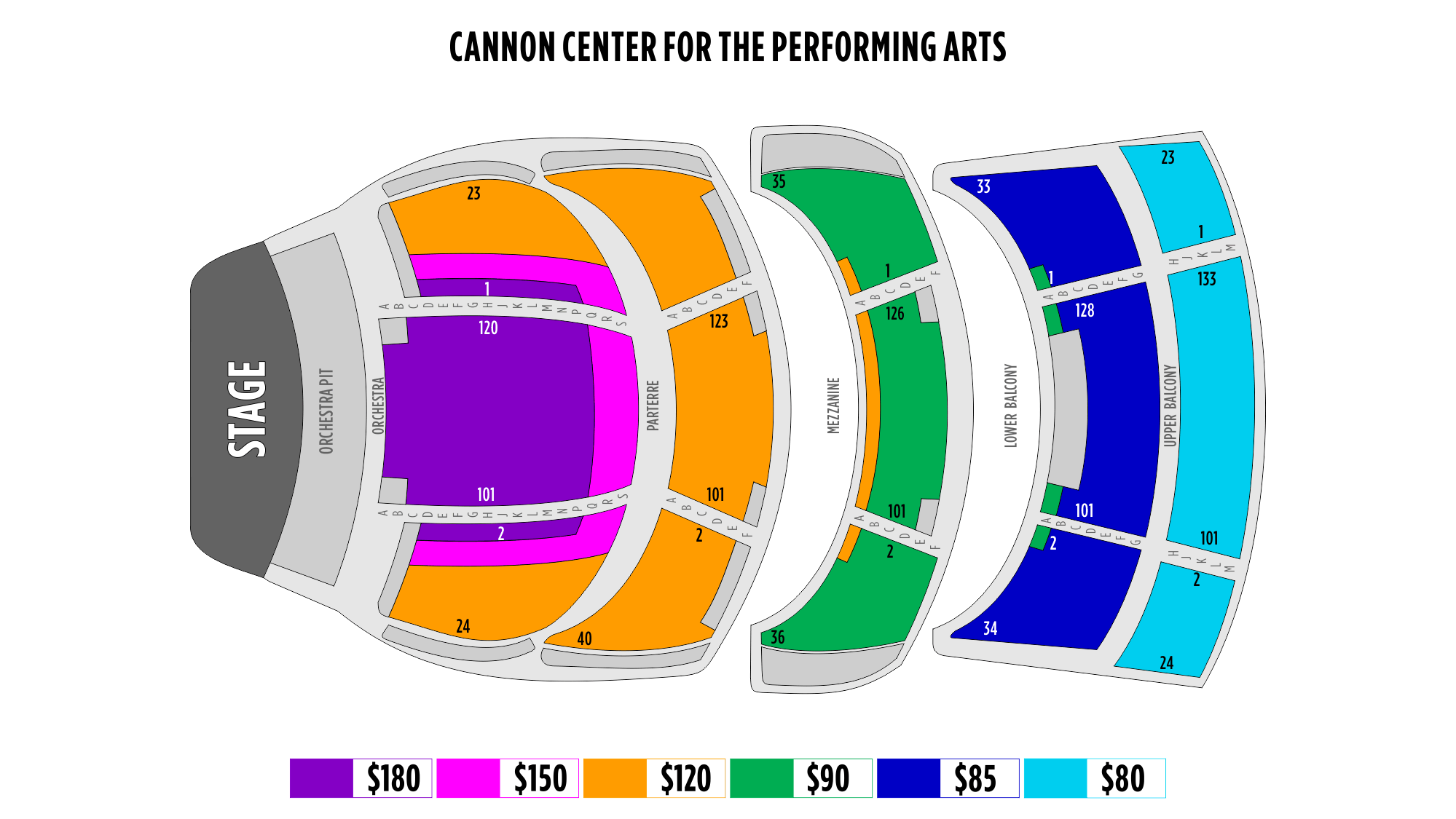 Boston Opera House Seating Chart With Seat Numbers | Cabinets Matttroy